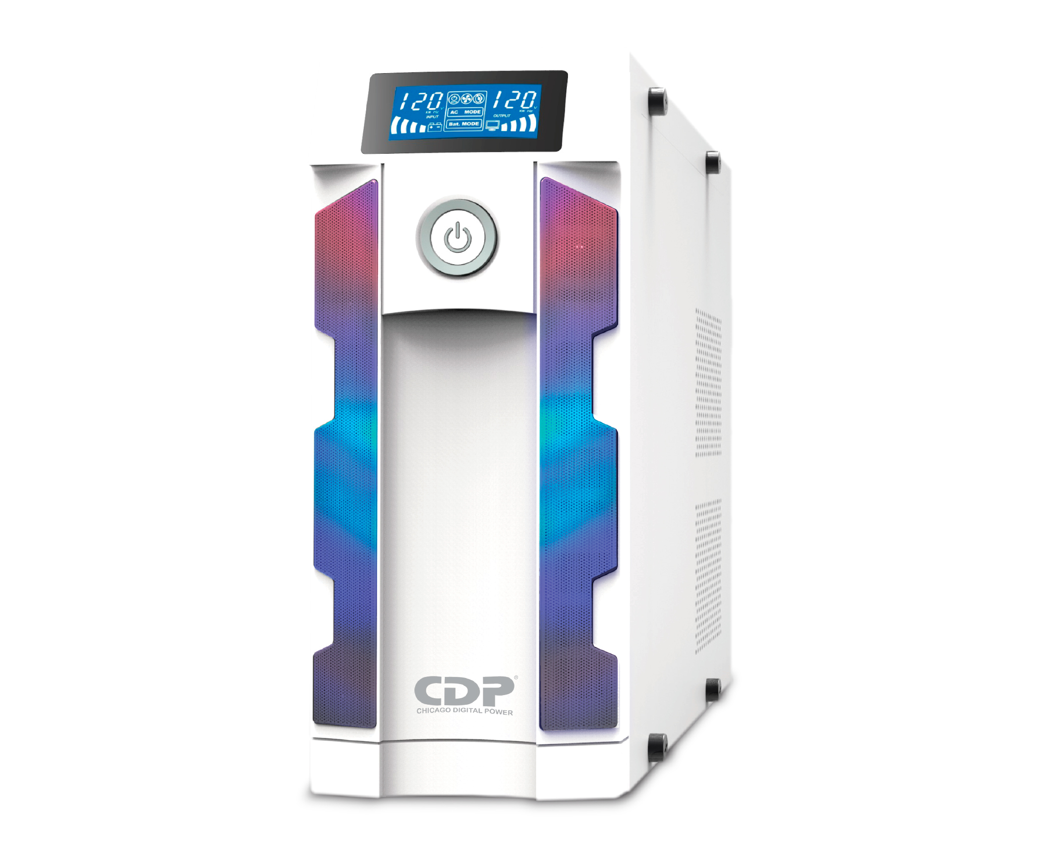 CDP GSMART1516 1500VA/900W UPS Smart, AVR 16 Salidas, Puerto de carga USB (8 USB-A y 2 USB-C ...